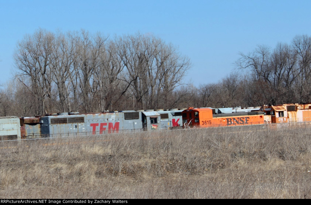 BNSF 3615 TFM 1407